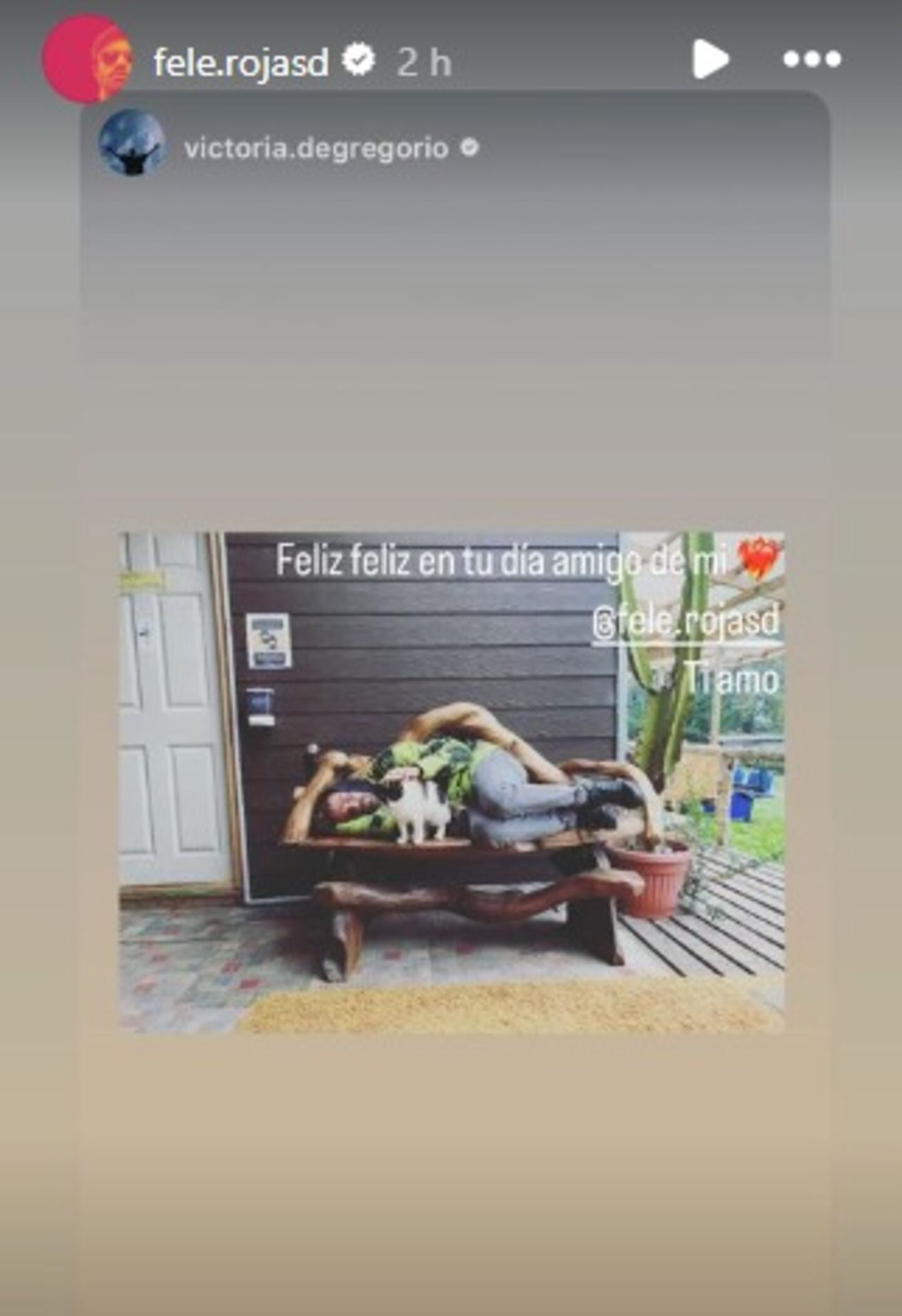 Felipe Rojas celebra su cumpleaños y recibe saludos de sus colegas ...