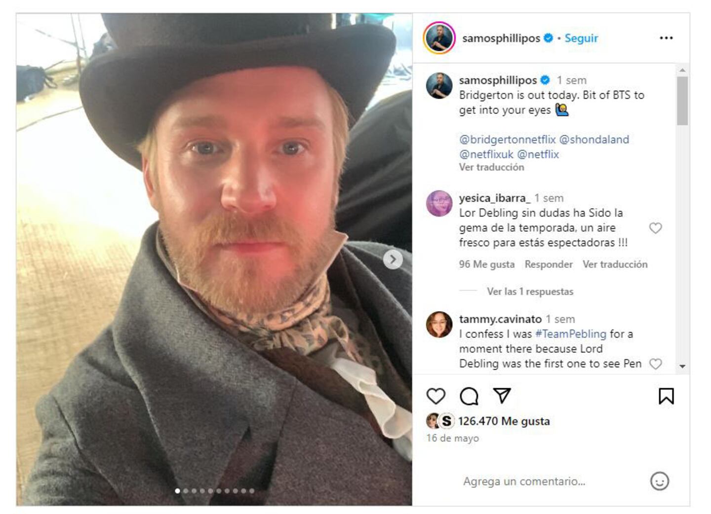 Bridgerton 3: quién es el actor detrás de lord Debling – Publimetro Chile