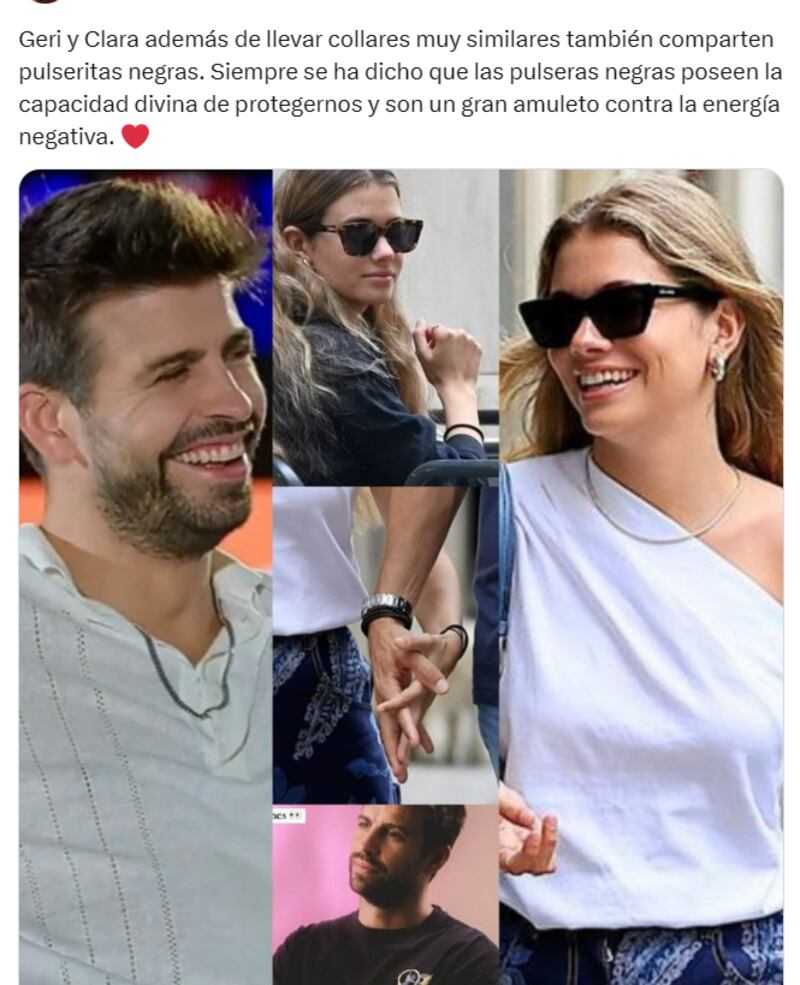Piqué y Clara Chía se protegen de las malas energías – Publimetro Chile