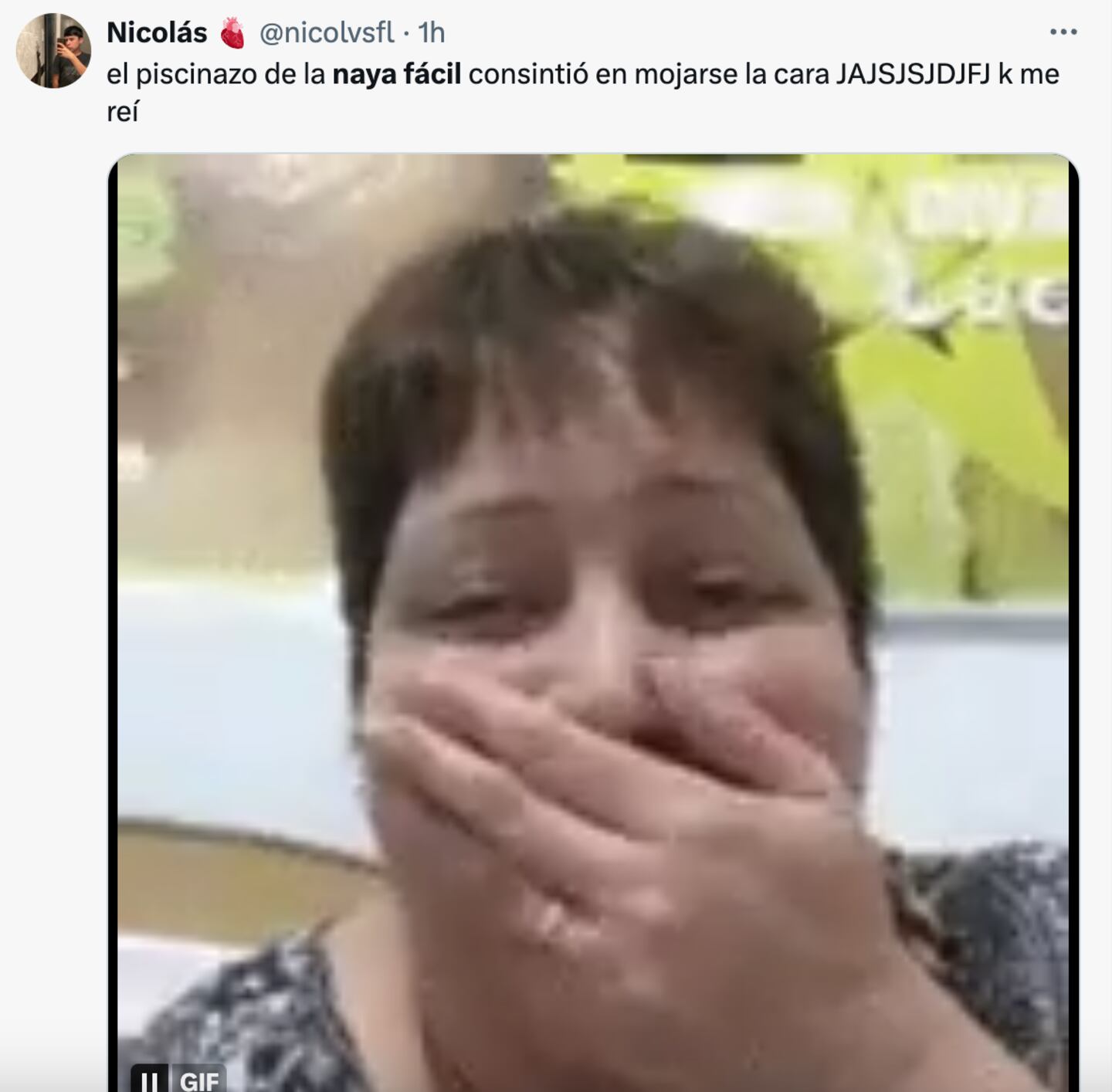 “Las bonitas no sabemos nadar”: Piscinazo de Naya Fácil como sacó ...