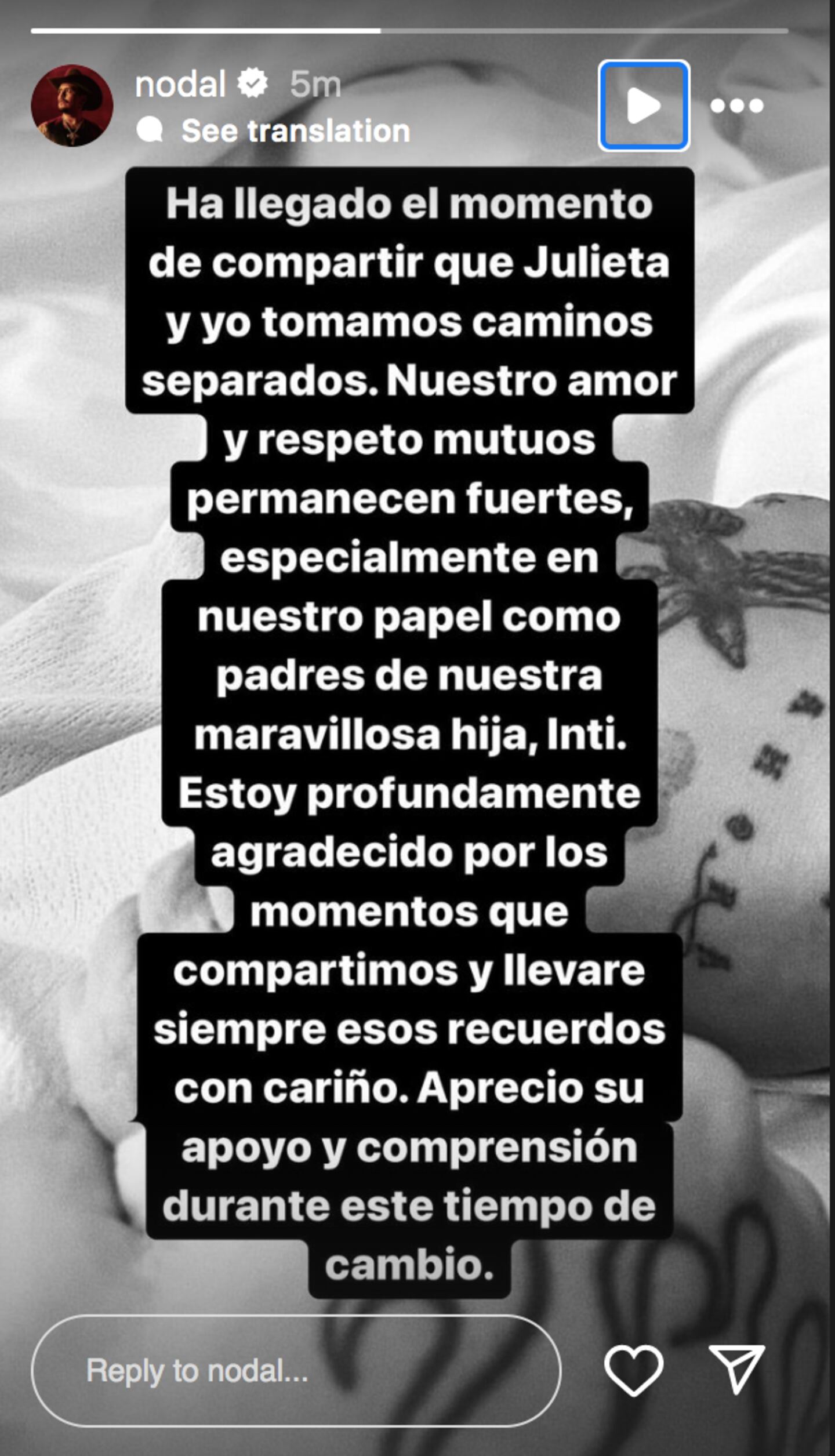 Christian Nodal y Cazzu reaparecen en redes sociales tras anuncio de ...