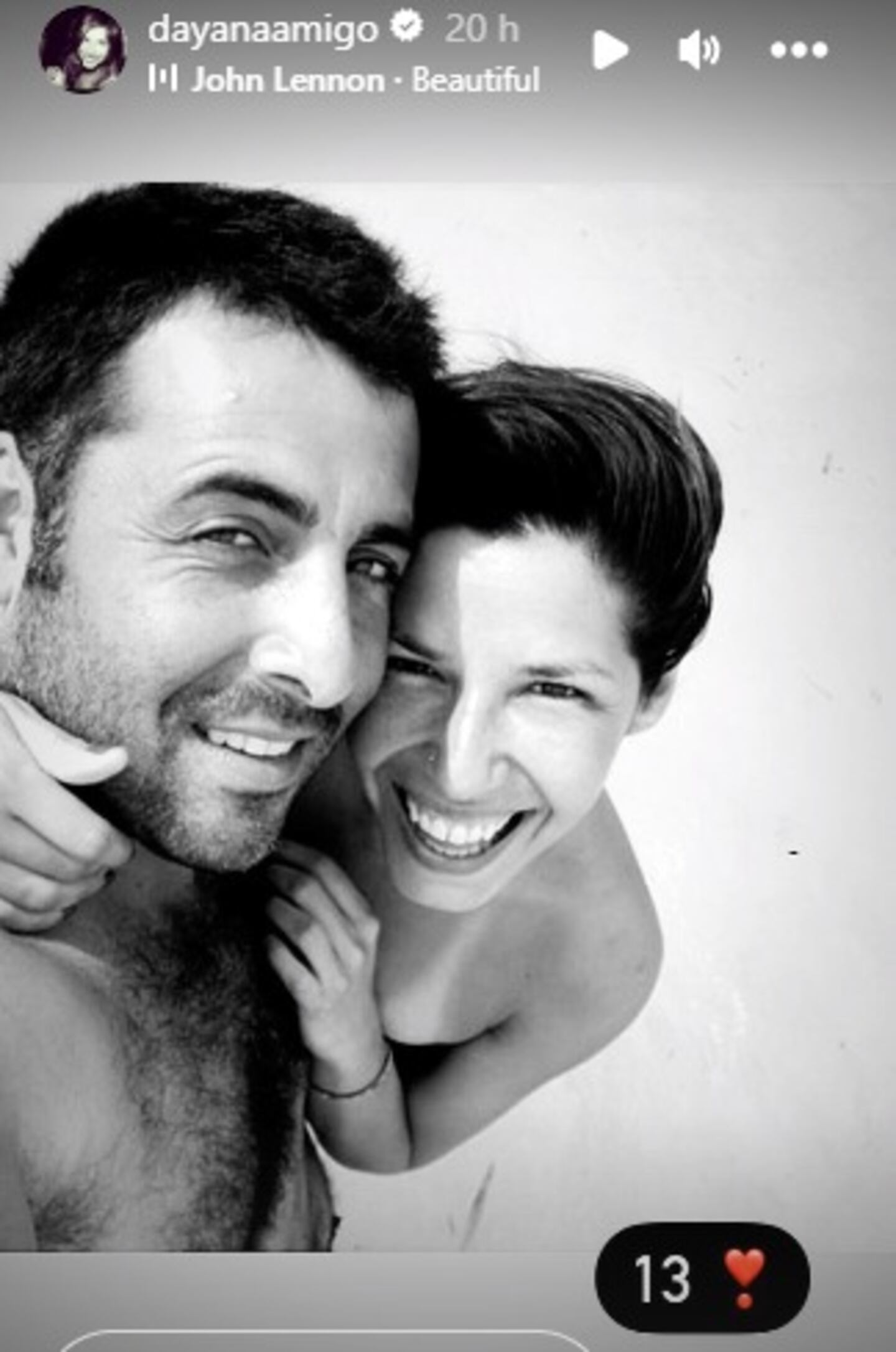 Dayana Amigo realiza romántica publicación en redes celebrando 13 años ...