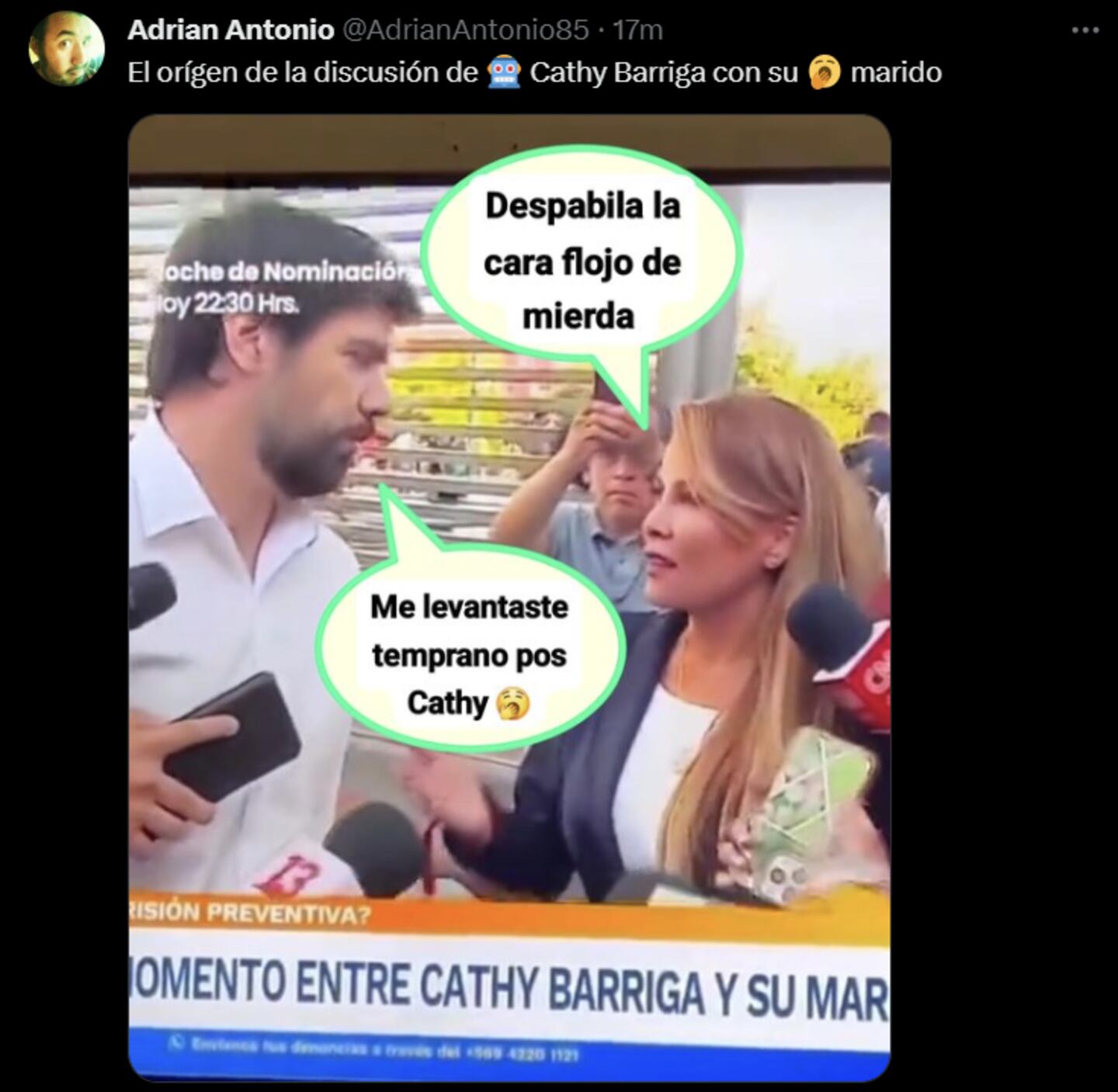 “Te hizo mal madrugar, déjame sóla... andái puro we...”: Las reacciones ...