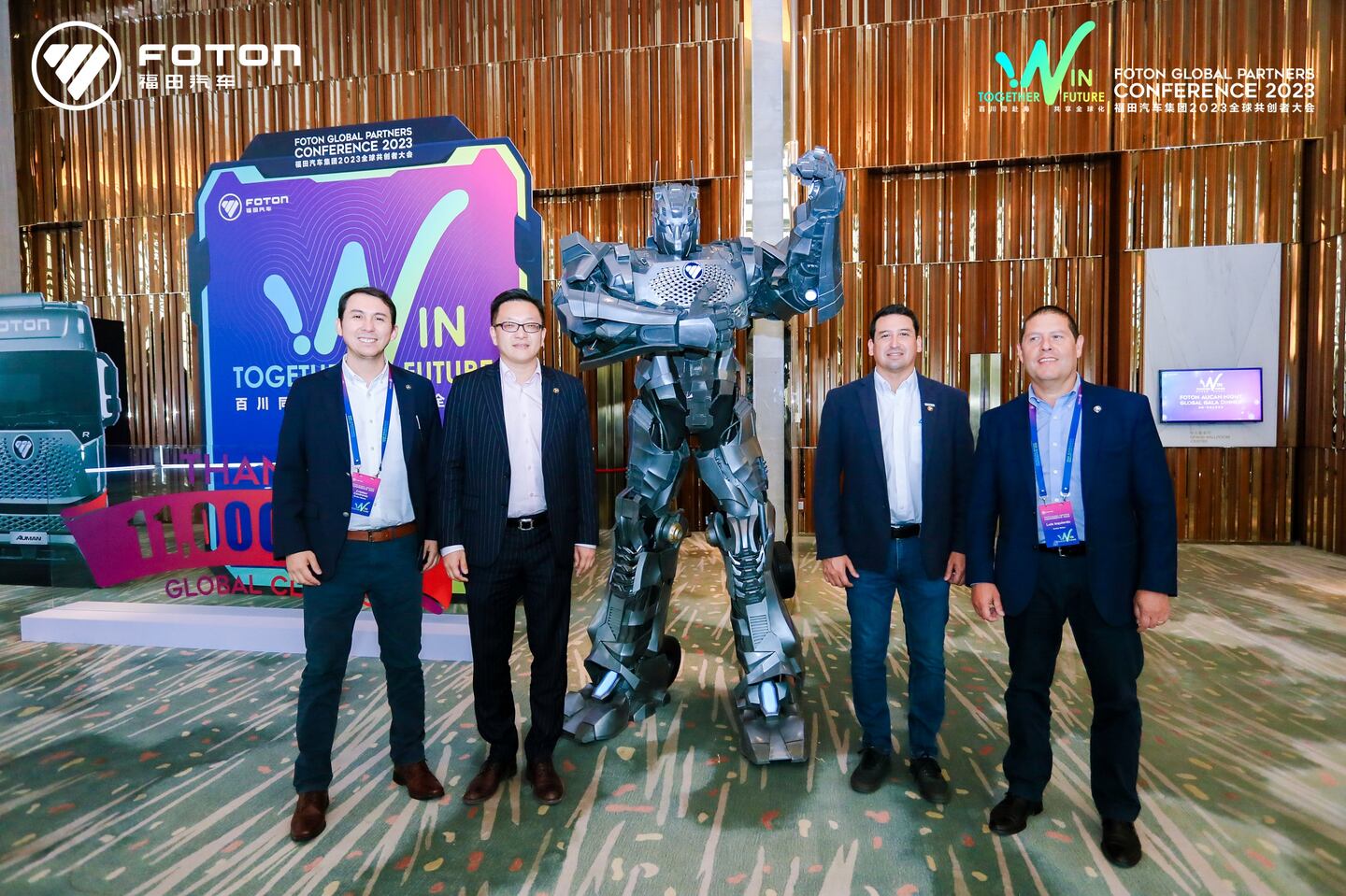 Andes Motor recibe premio de Foton Global como Distribuidor Mundial ...