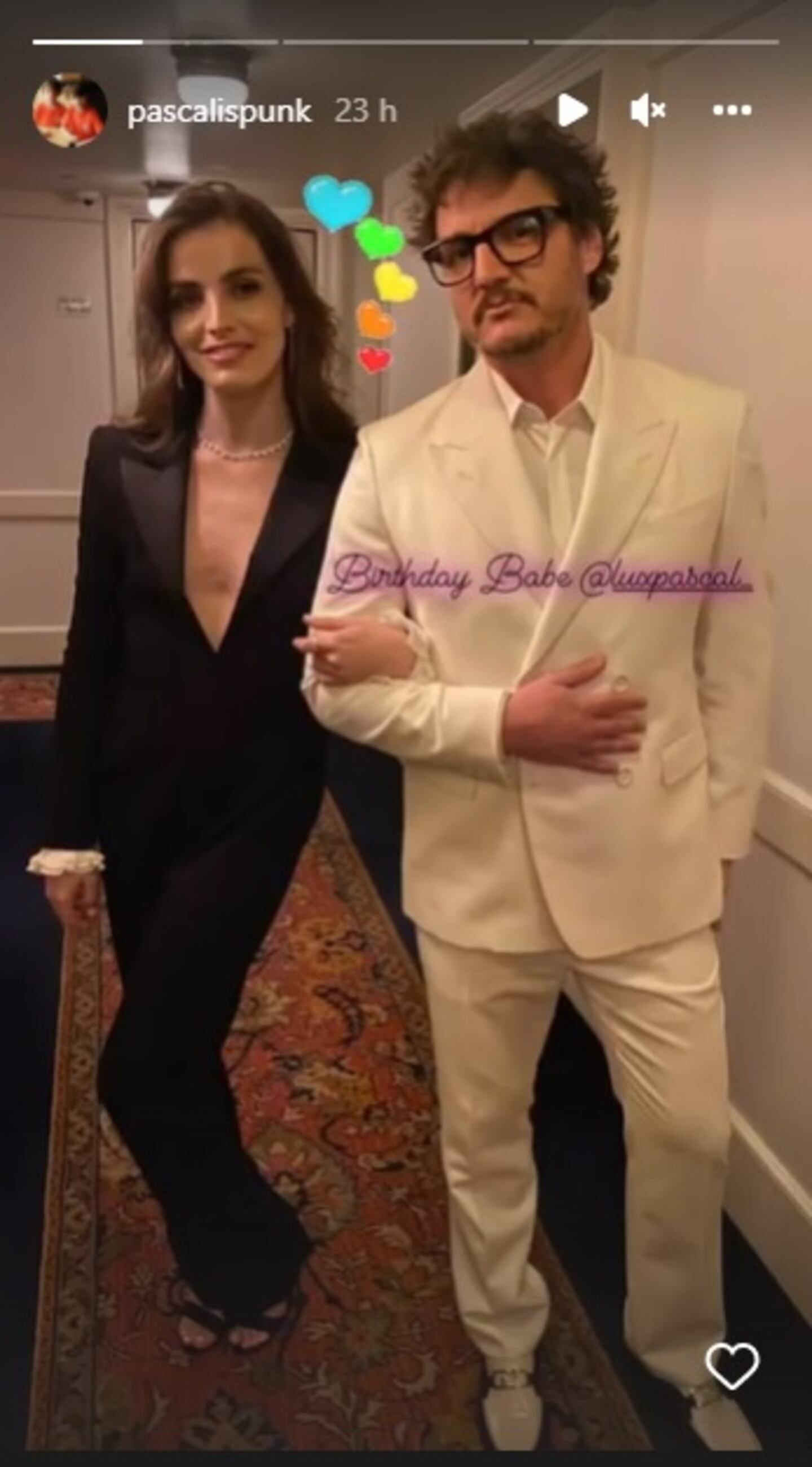 Lux Pascal recibe saludos de cumpleaños de Pedro Pascal y José Antonio ...