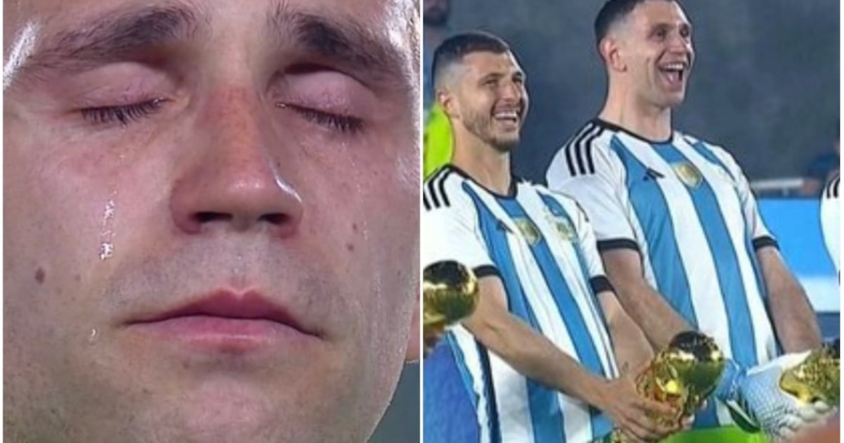 “Dibu” Martínez otra vez se roba las miradas: lloró y replicó su ... “Dibu” Martínez otra vez se roba las miradas: lloró y replicó su ...