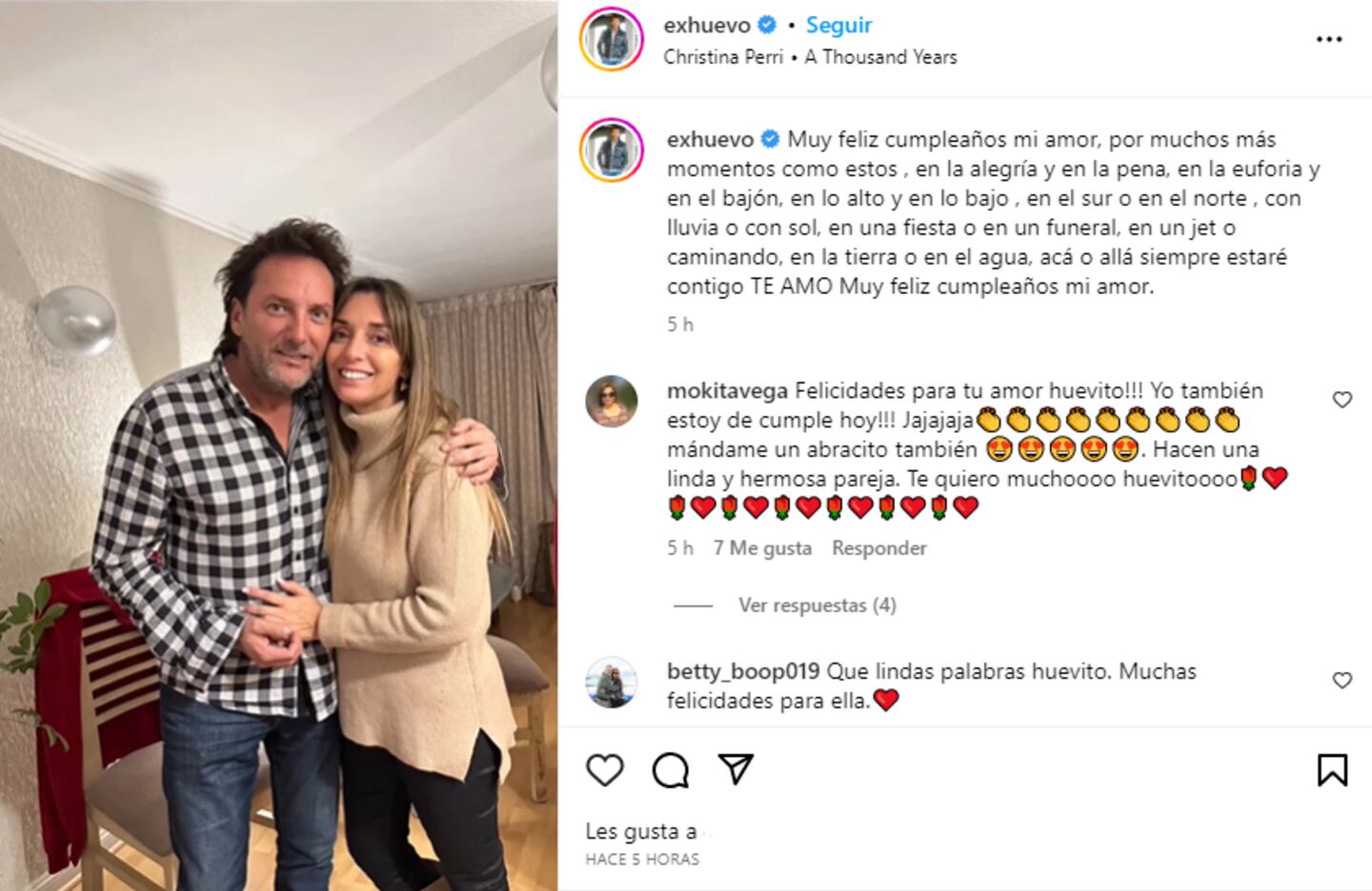 “En la alegría y en la pena”: El tierno mensaje de Daniel Fuenzalida a ...