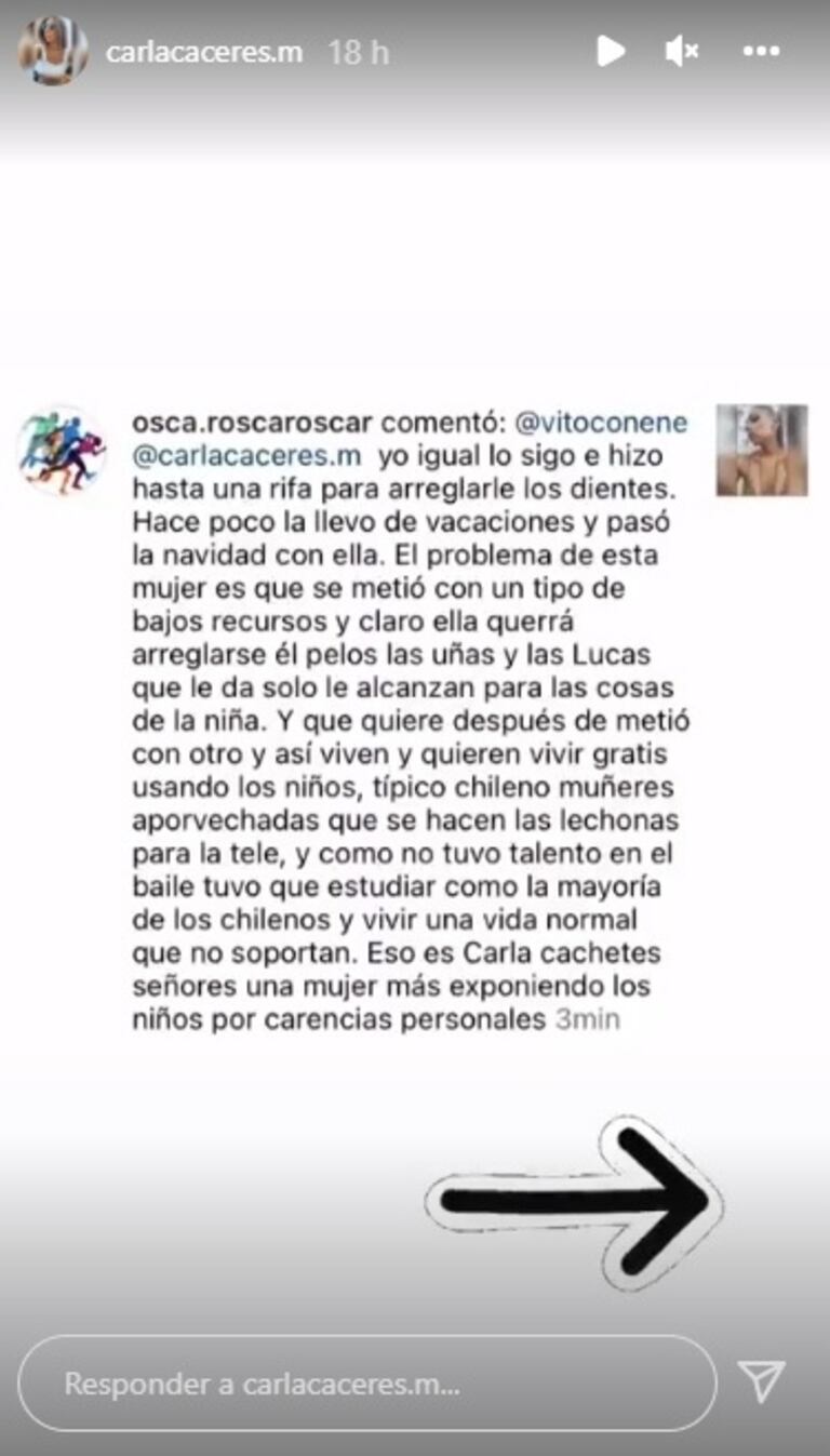 “Denigrarnos así, no, así no es”: Carla Cáceres responde a funa en su ...