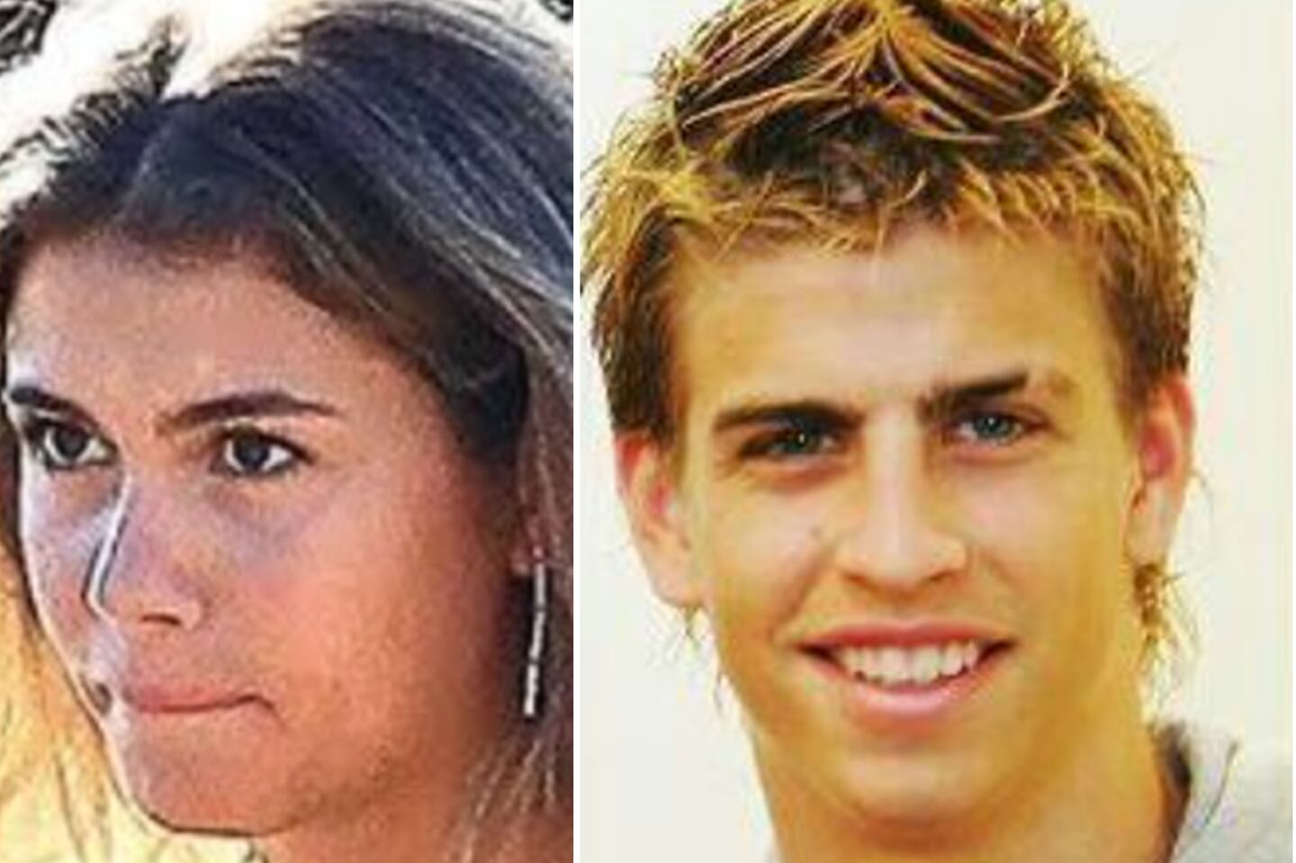 Piqué siempre ha sido feo: estas fotos de su juventud lo reafirman ...